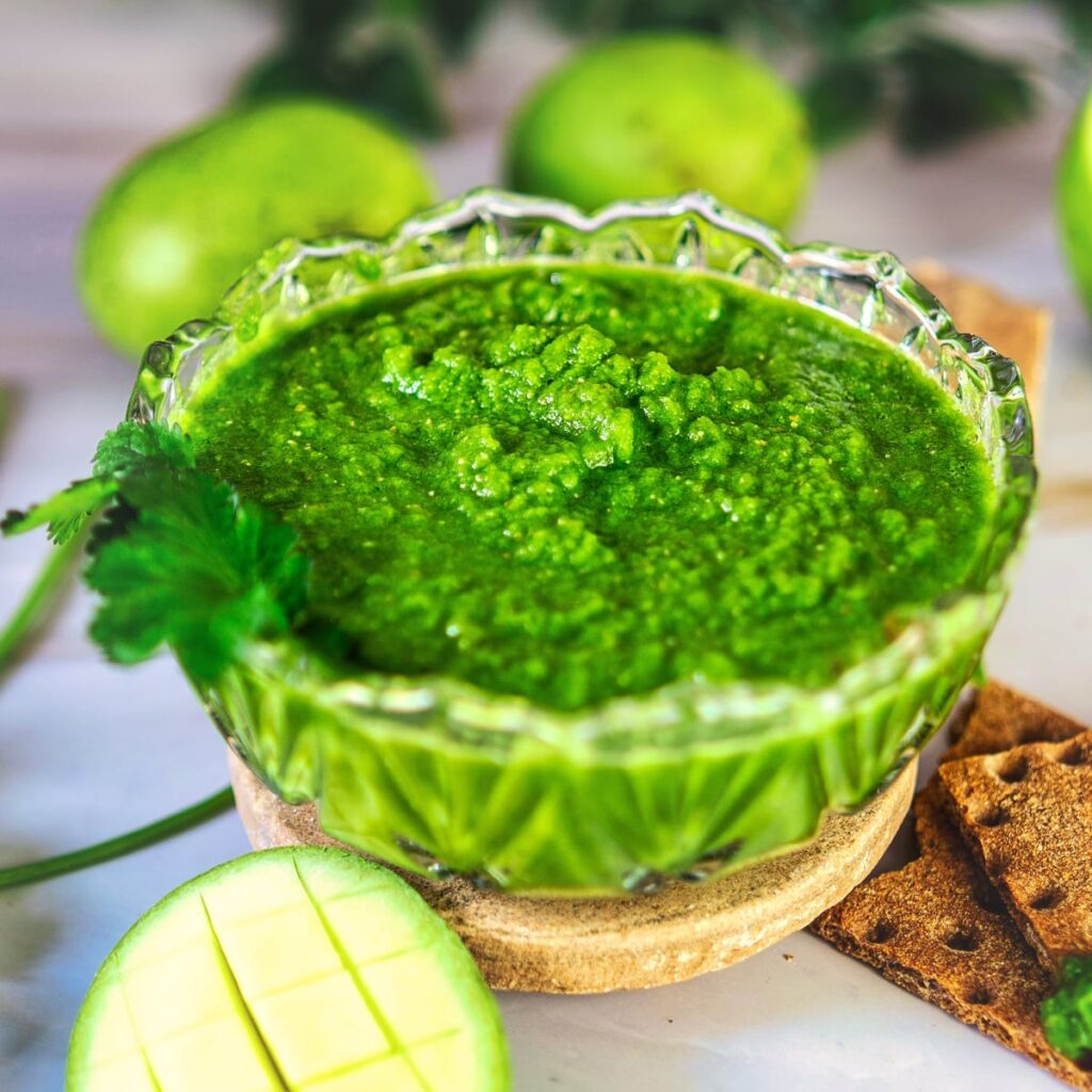 ONION MANGO CHUTNEY: Make green onion at home in minutes